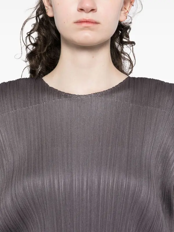 Issey Miyake Monthly Colors September Blouse - Purple