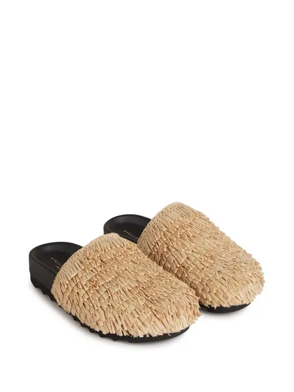 Stella McCartney Raffia Mules