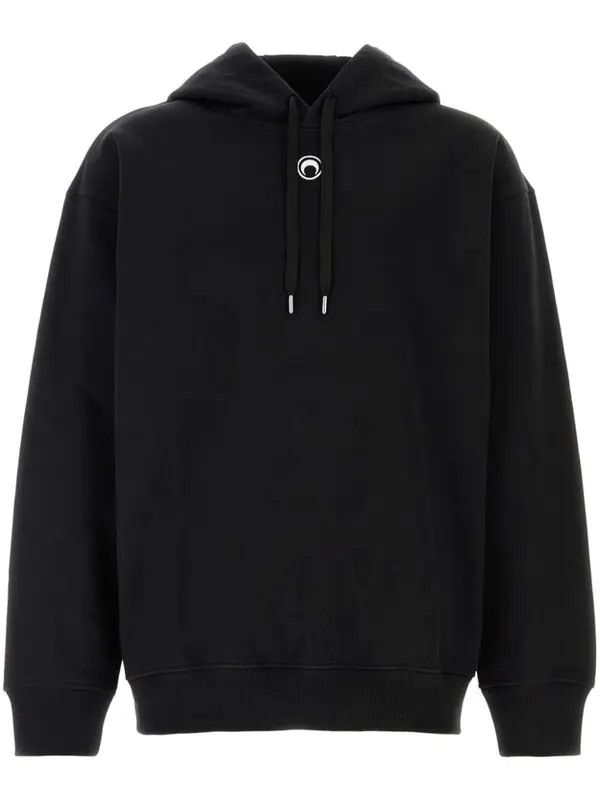 MARINE SERRE Embroidered Logo Hoodie