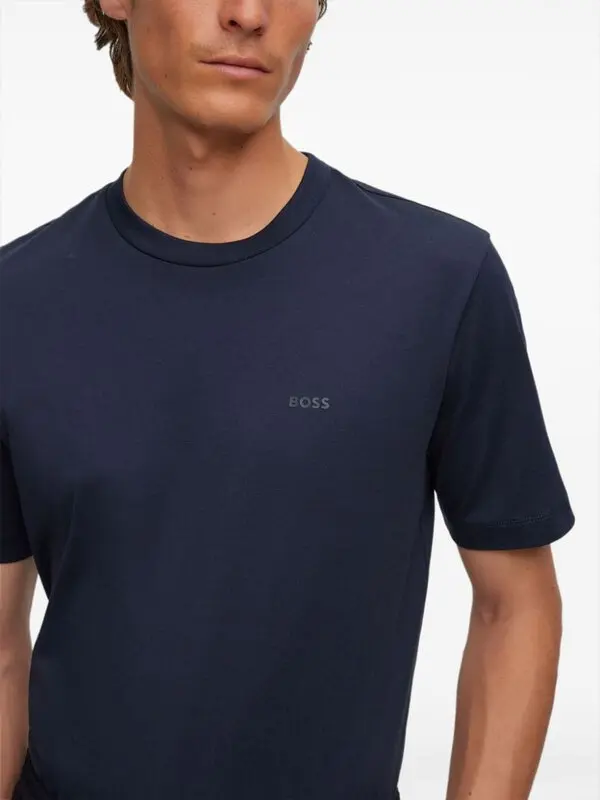 BOSS Cotton-jersey T-shirt With Logo Detail