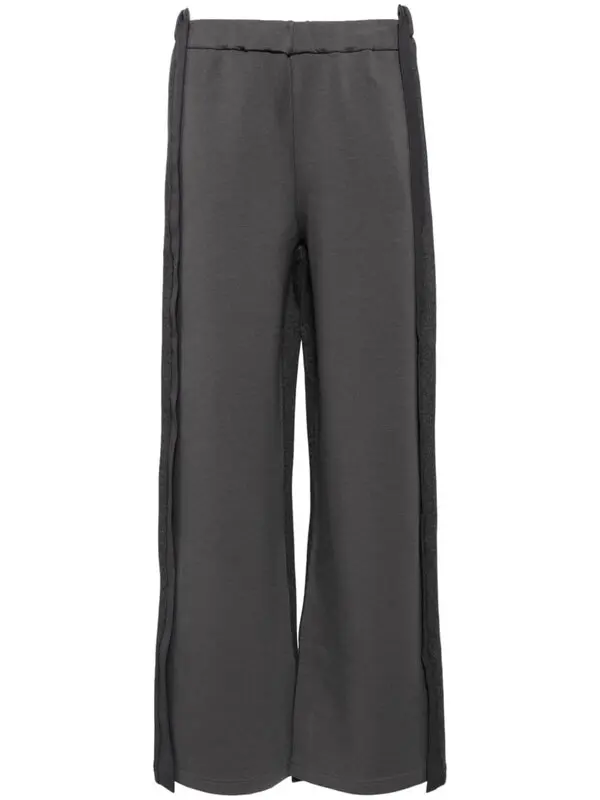 JNBY Contrasting-fabric Panel Trousers