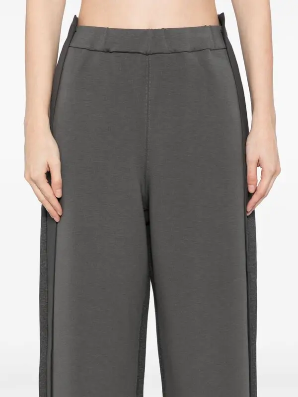 JNBY Contrasting-fabric Panel Trousers
