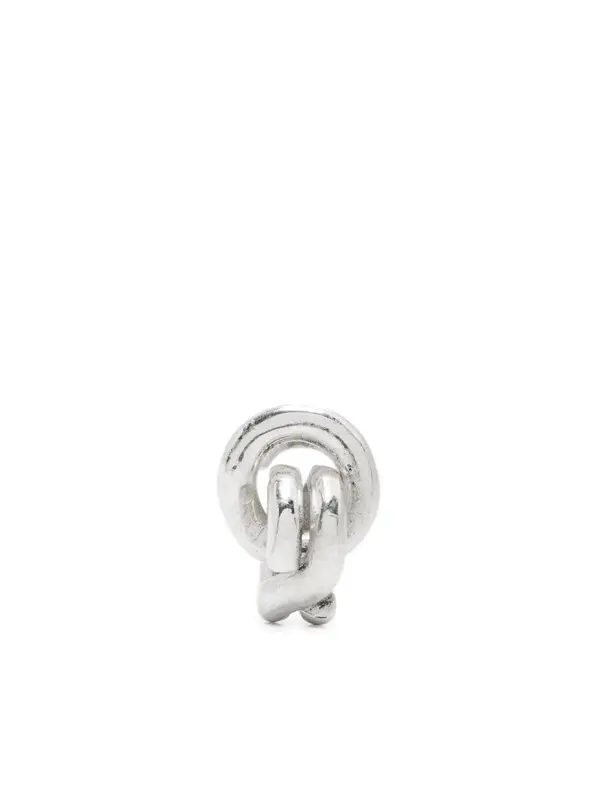 OUIE Articulated-links Single Earring - Silver