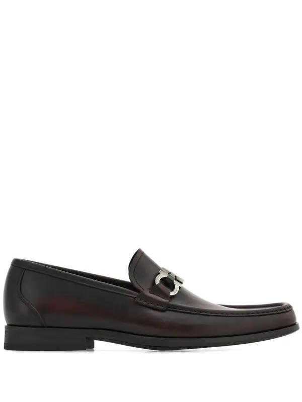 FERRAGAMO Gancini-plaque Loafers