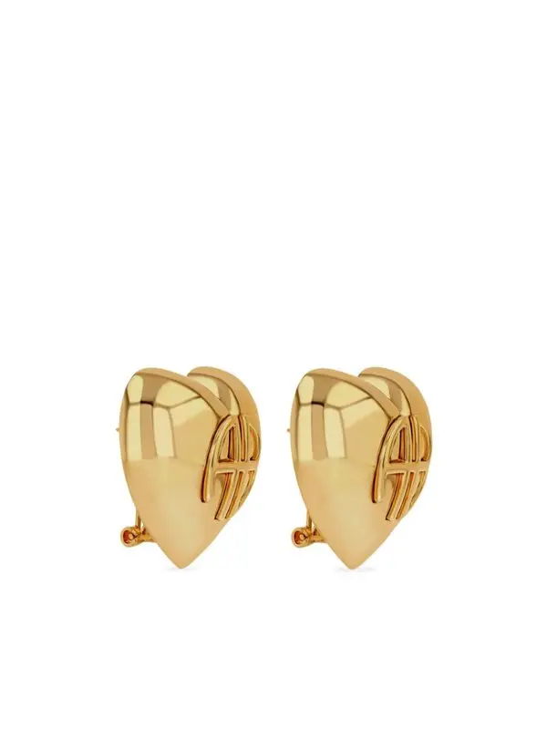 ANINE BING Heart Earrings
