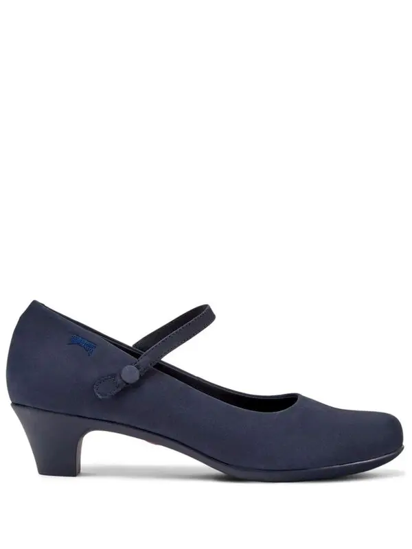 Camper Helena Suede Pumps - Blue