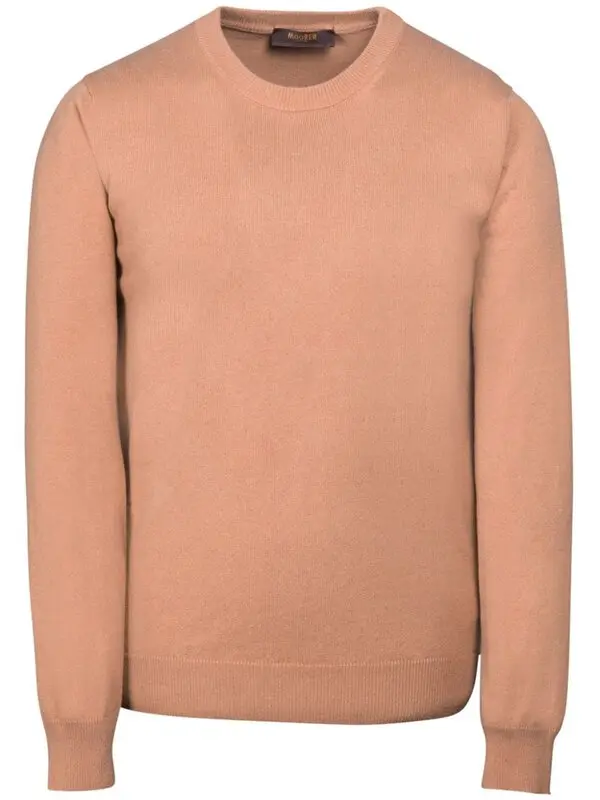 MOORER Orvieto-ws5 Sweater - Brown