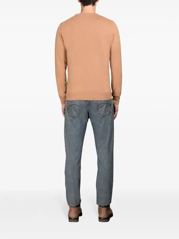 MOORER Orvieto-ws5 Sweater - Brown