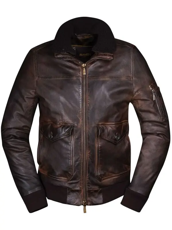 MOORER Folco-pe1 Jacket - Brown