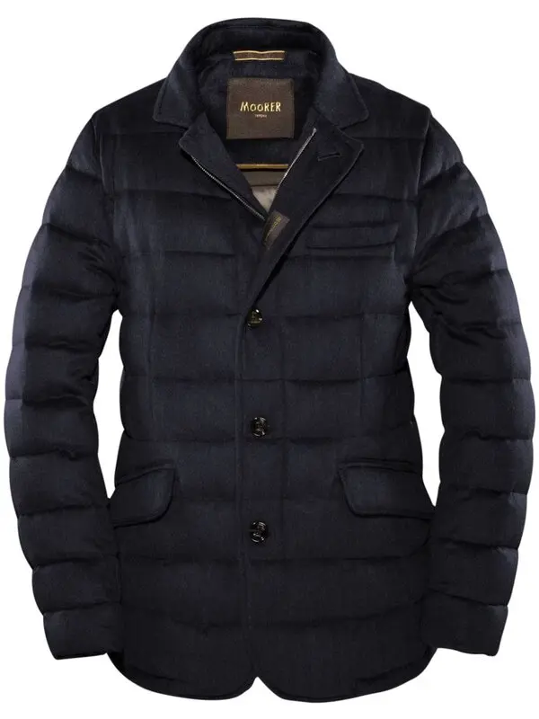 MOORER Zayn Padded Jacket - Blue