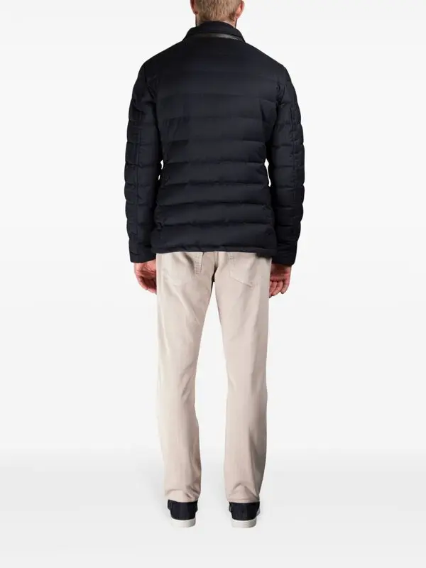 MOORER Zayn Padded Jacket - Blue