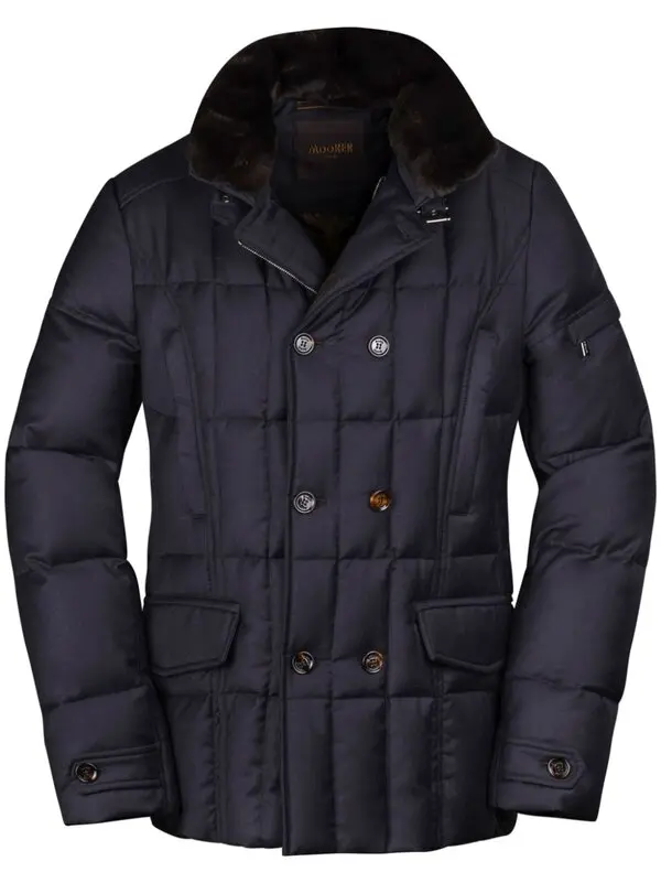MOORER Siro Jacket - Blue