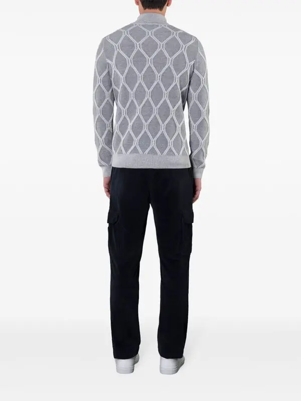 MOORER Gordon-wht Sweater