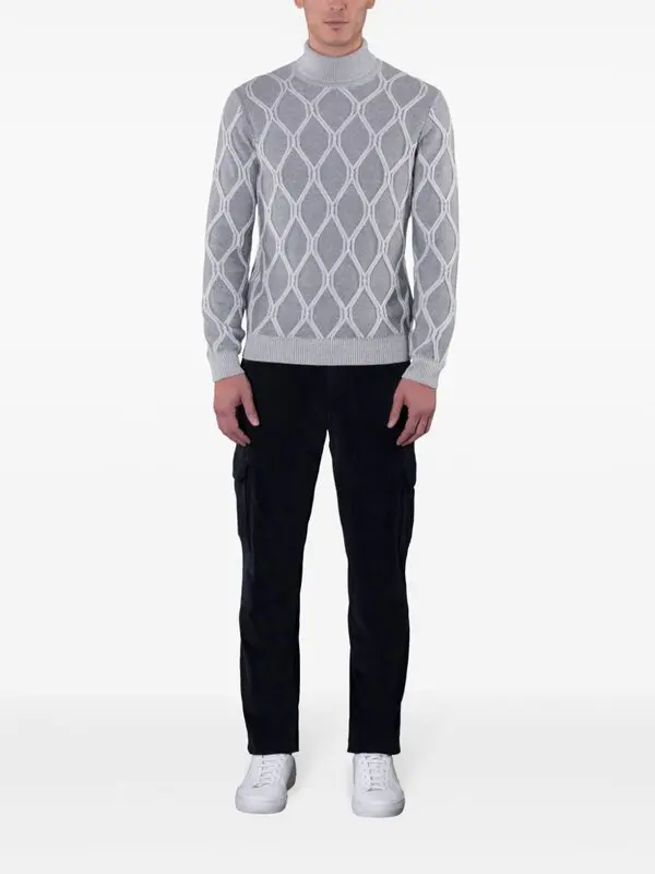 MOORER Gordon-wht Sweater