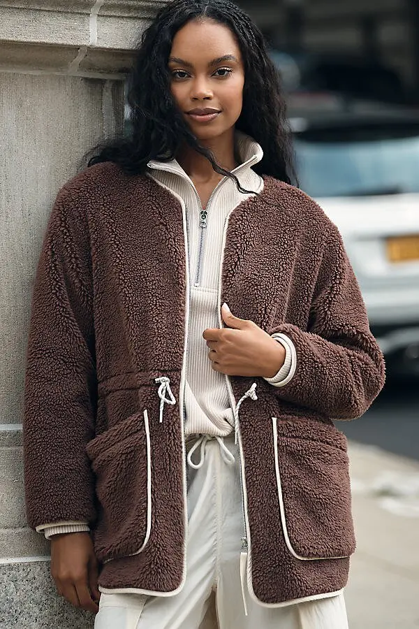 Varley Angela Sherpa Fleece Jacket