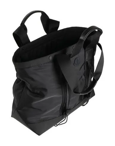 Moncler Maxi Shopper Bag With Leather Trims