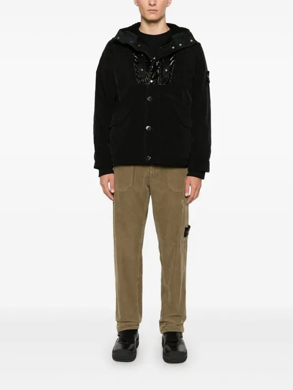 Stone Island Panama Weave Jacket - Black