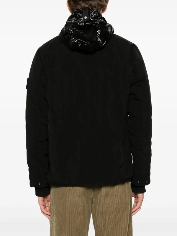Stone Island Panama Weave Jacket - Black