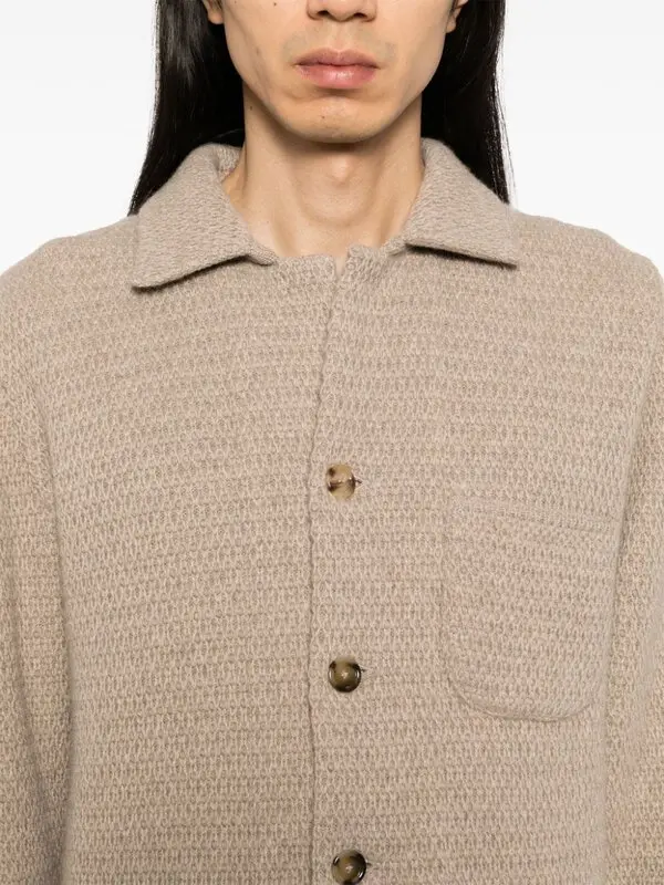 LARDINI Knitted Eco-friendly Cashmere Jacket