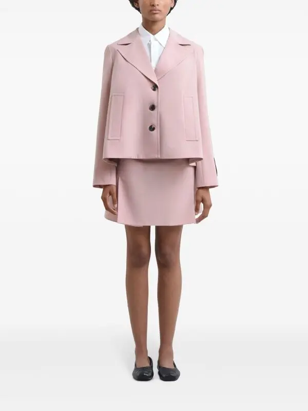 Marni A-Line Jacket In Pink - 58% Off | Editorialist