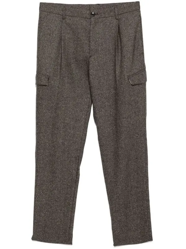 Tagliatore Tapered Wool-blend Trousers
