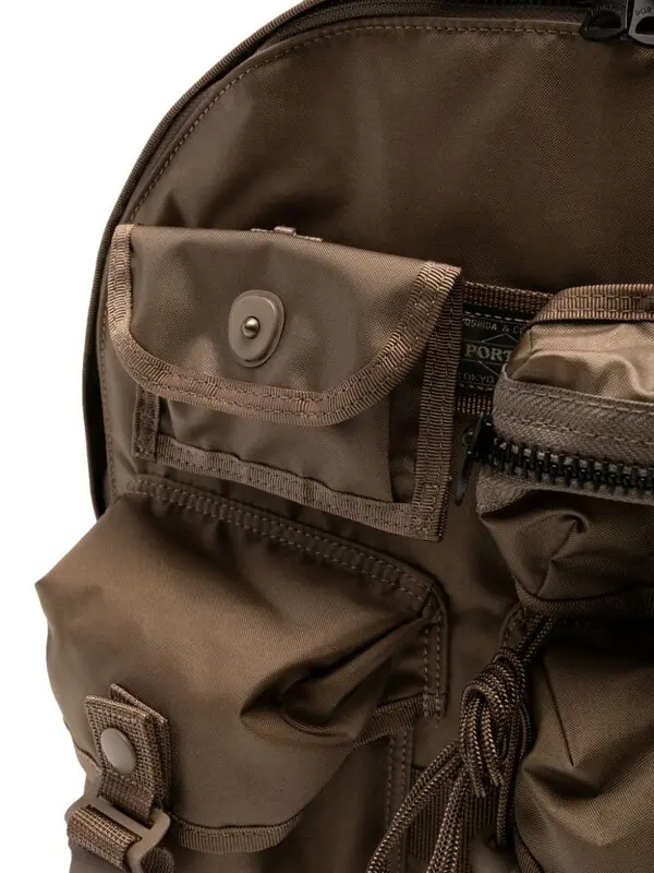 PORTER-YOSHIDA & CO Multi-pockets Backpack - Brown