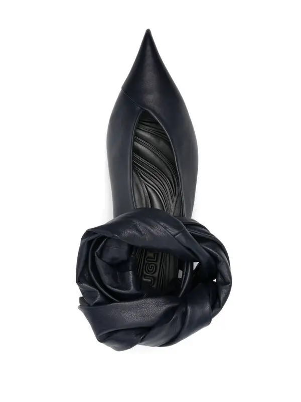MUGLER Knot Fang Pumps