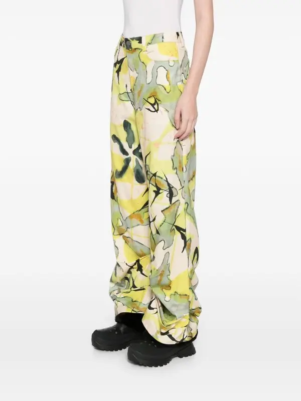 Collina Strada Graphic-print Trousers