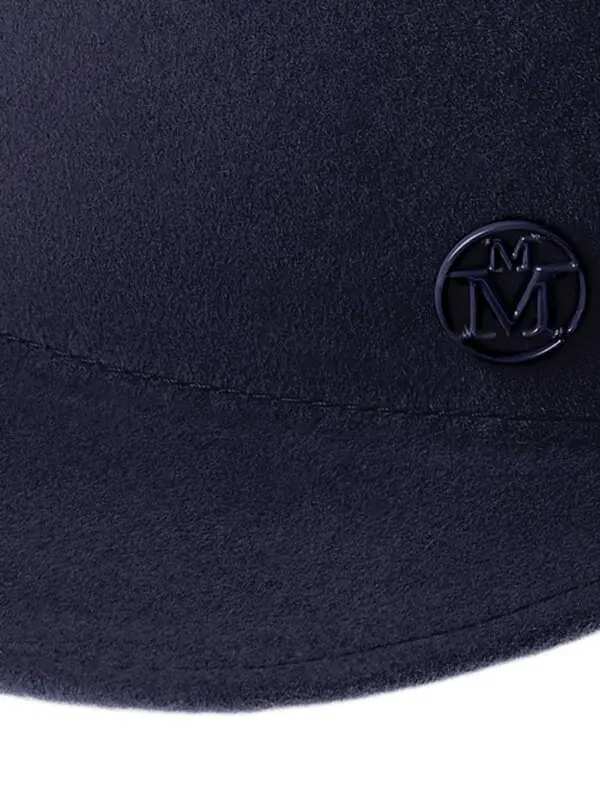 MAISON MICHEL Jamie Cap - Blue