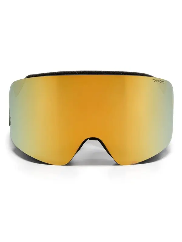 TOM FORD Mirrored Ski Goggles - Brown