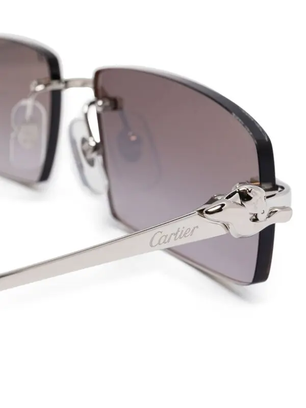 Cartier Panthère Sunglasses - Silver