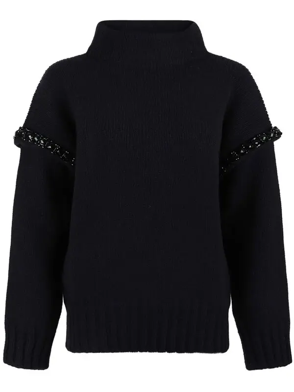 Max Mara Bead-embellished Jumper