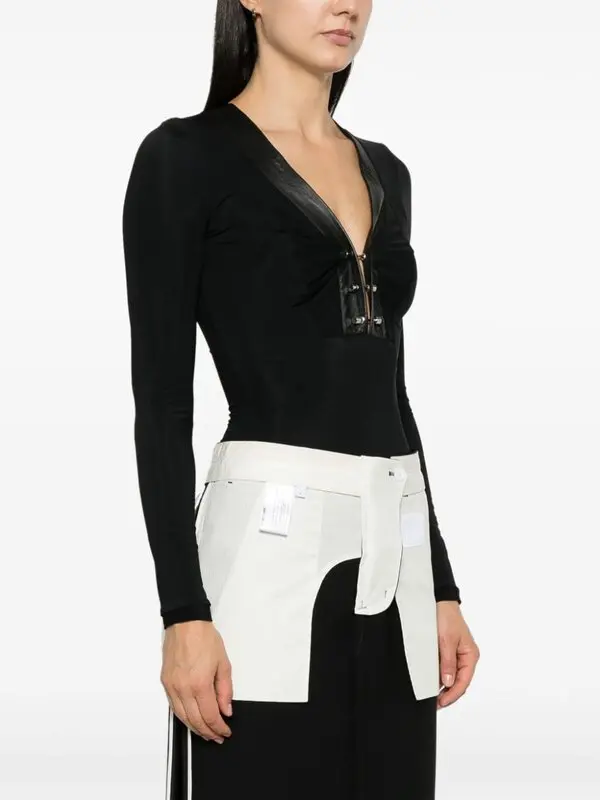 MITILIANE COUTURE Piercing-detail Bodysuit
