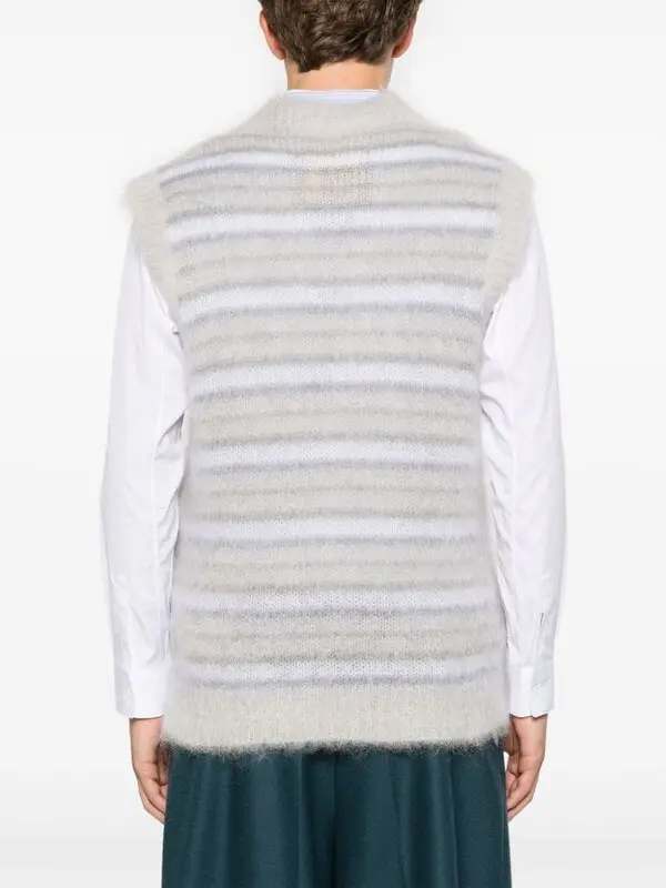 Marni Stripped Knitted Vest