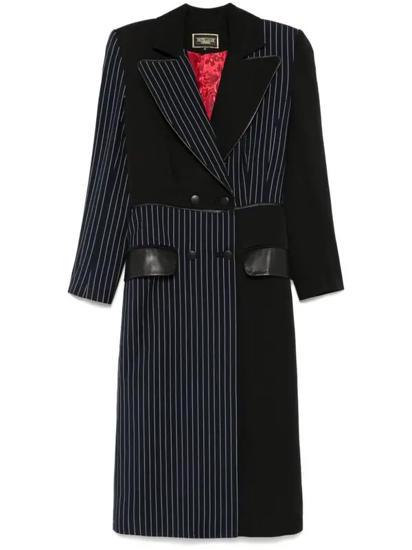 MITILIANE COUTURE Panelled Double-breasted Coat