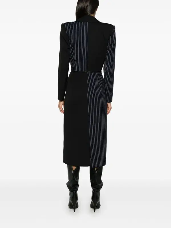 MITILIANE COUTURE Panelled Double-breasted Coat
