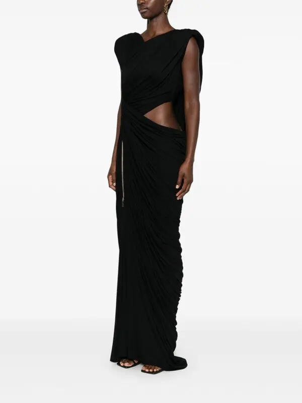 MITILIANE COUTURE Draped-detail Gown