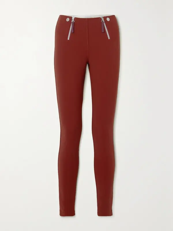 JETSET Brazil Slim-leg Ski Pants - Burgundy