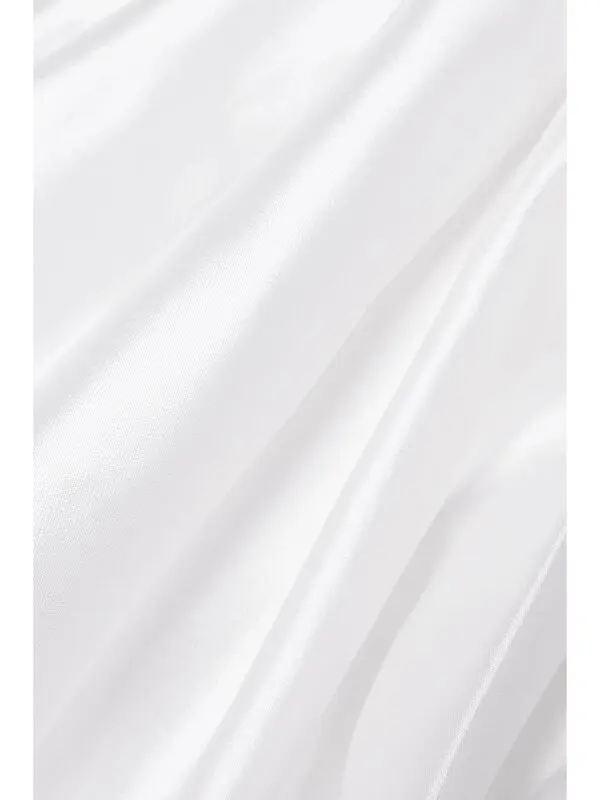 RASARIO Silk-satin Mini Dress
