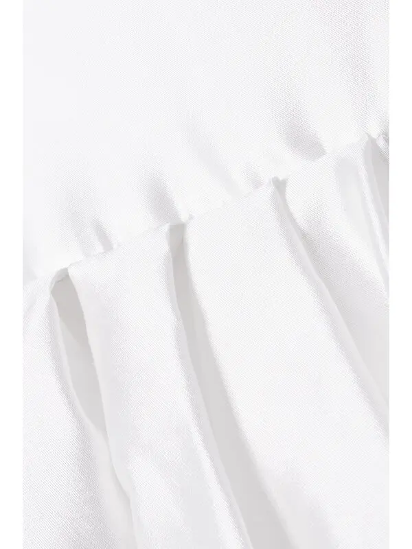 RASARIO Silk-satin Mini Dress