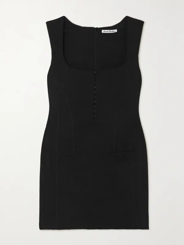 Acne Studios Crepe Mini Dress