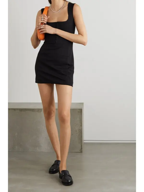 Acne Studios Crepe Mini Dress
