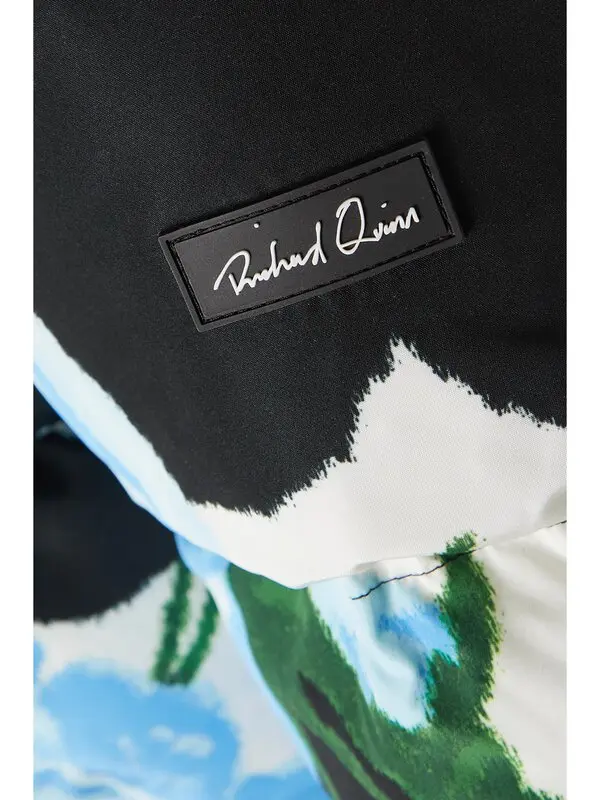 RICHARD QUINN Reversible Floral-print Quilted Shell Down Jacket