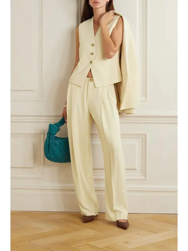 Vince Recycled-crepe Vest