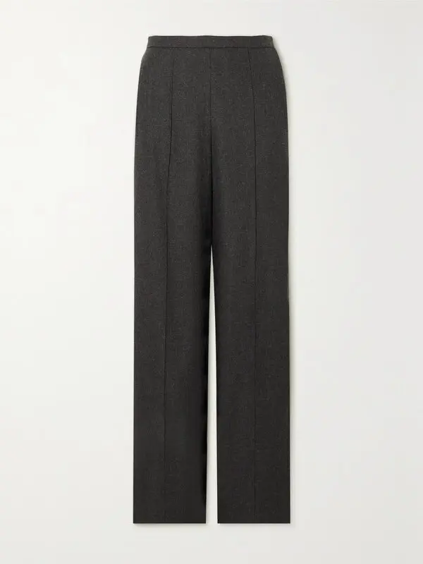 Vince Brushed Knitted Straight-leg Pants