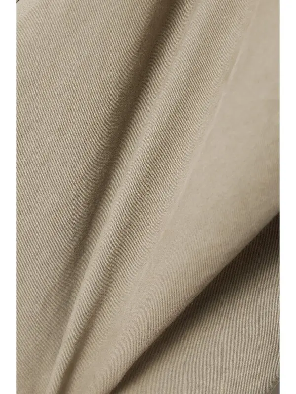 Coperni Cotton-twill Wide-leg Cargo Pants - Green