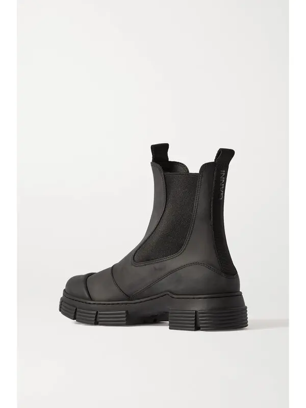 GANNI Net Sustain Rubber Chelsea Boots