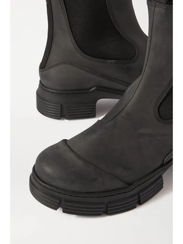 GANNI Net Sustain Rubber Chelsea Boots