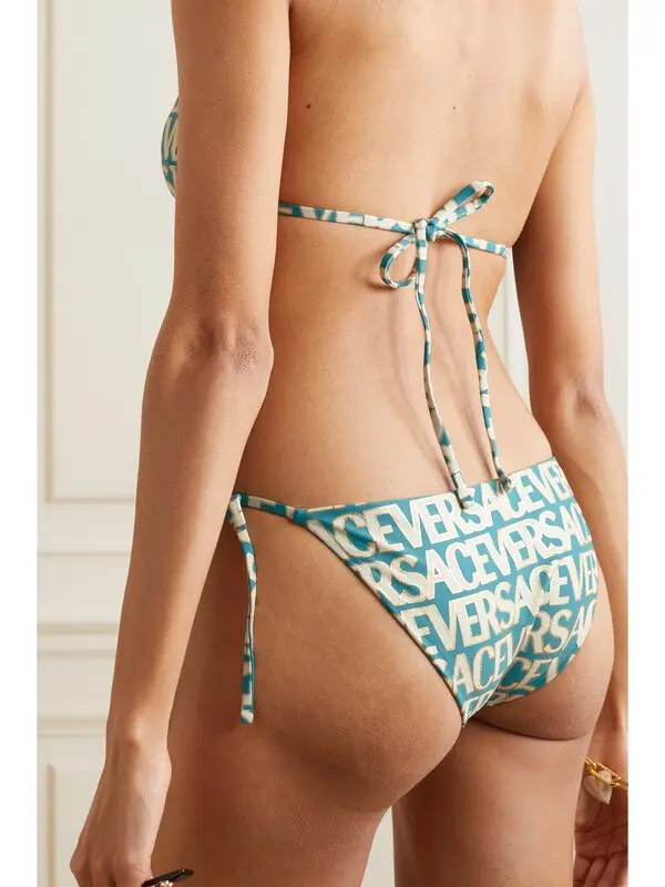 Versace Printed Bikini Briefs