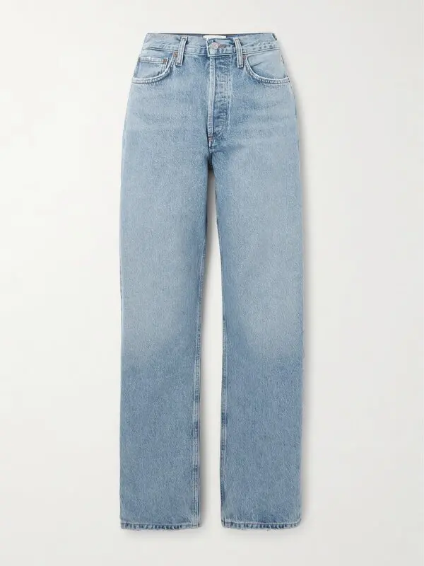 AGOLDE Kelly High-rise Straight-leg Jeans